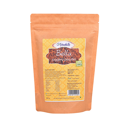 Avadata Organics Jaggery Powder | Natural, Unprocessed, and Nutrient-R